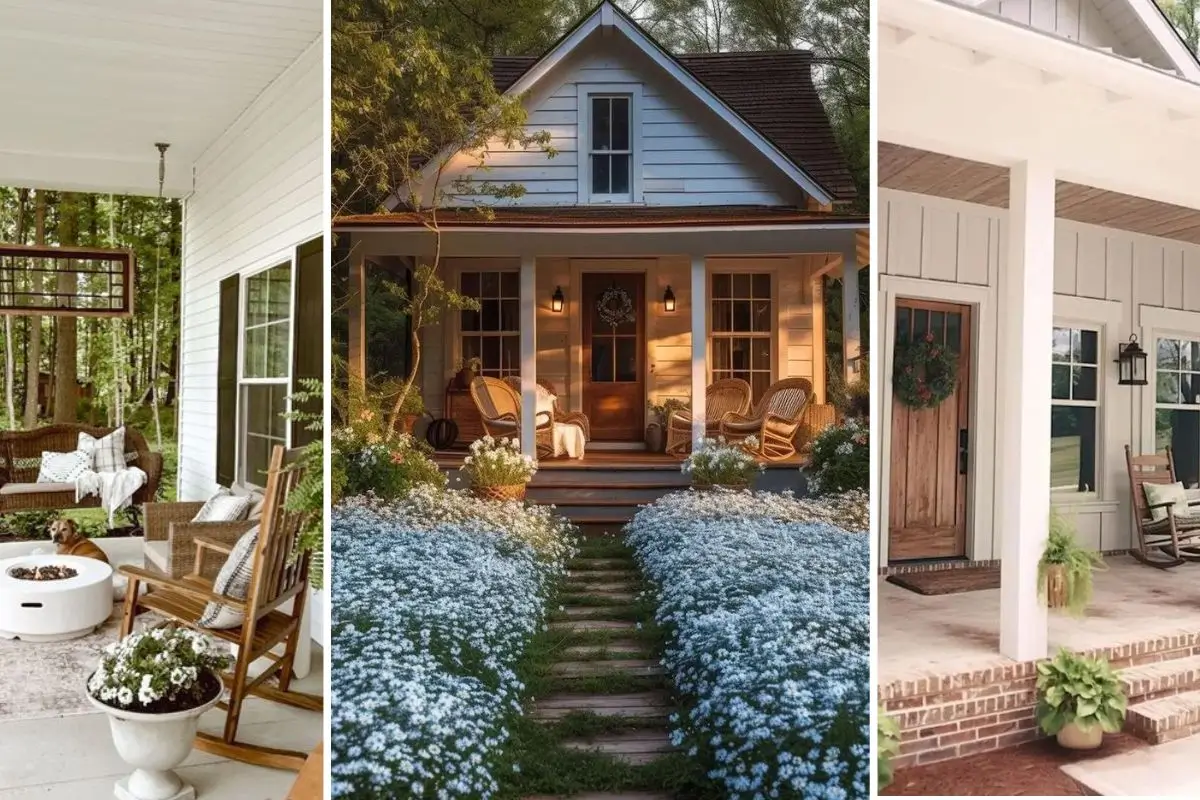 Must-See Farmhouse Front Porch Transformations for Rustic Charm